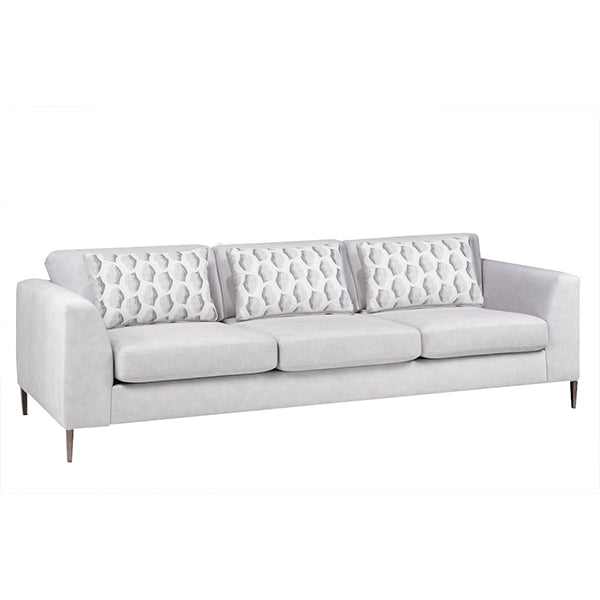 Modern Square Arm Sofa Set of 3 | Made in Canada